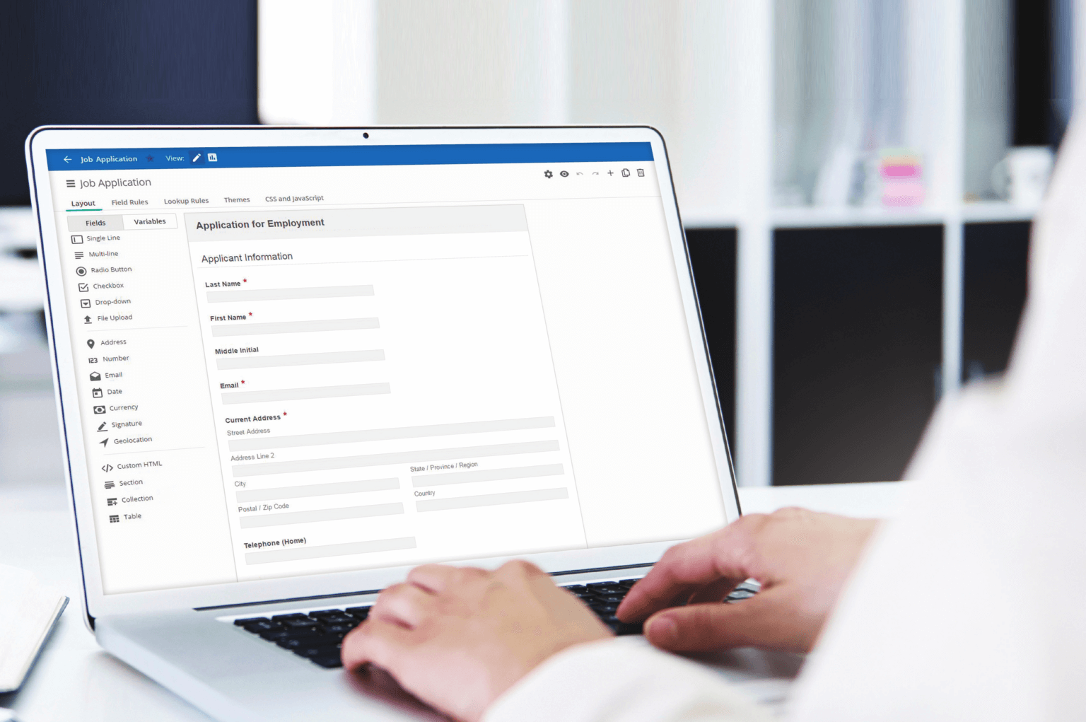 Electronic Forms | Capture, Route and Approve Forms | Laserfiche