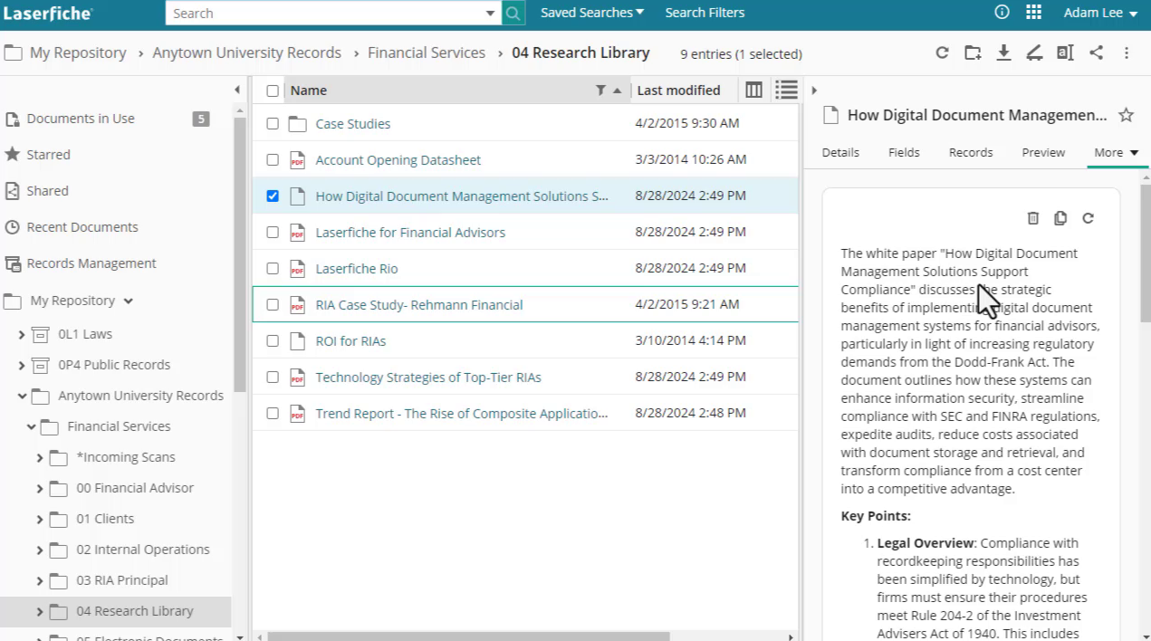 Laserfiche | Enterprise Content Management, Process Automation