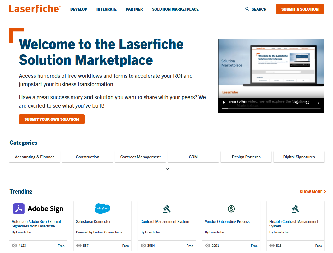 Technology Alliances | Laserfiche